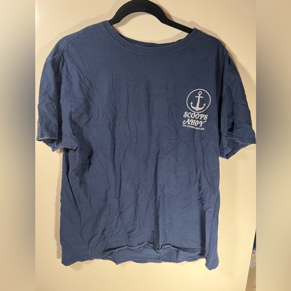 Stranger Things | Shirts | Stranger Things Scoops Ahoy Menu Graphic ...